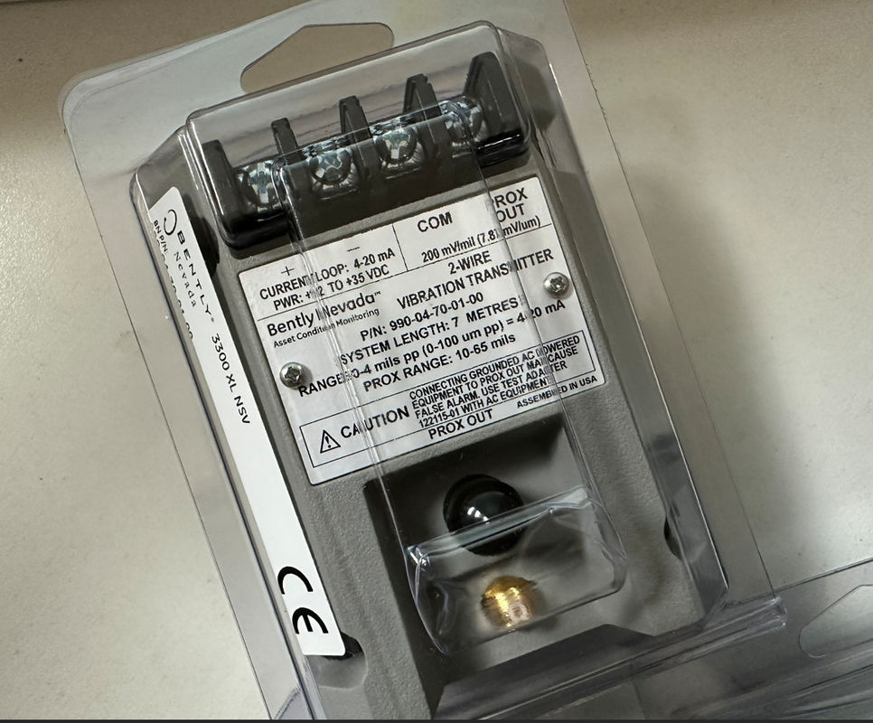 990-04-70-01-00 Bently Nevada 990 Vibration Transmitter 35mm DIN Rail Clips