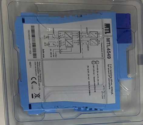 MTL4549 Isolating Driver MTL Instruments Two Channel For 4–20mA HART ...