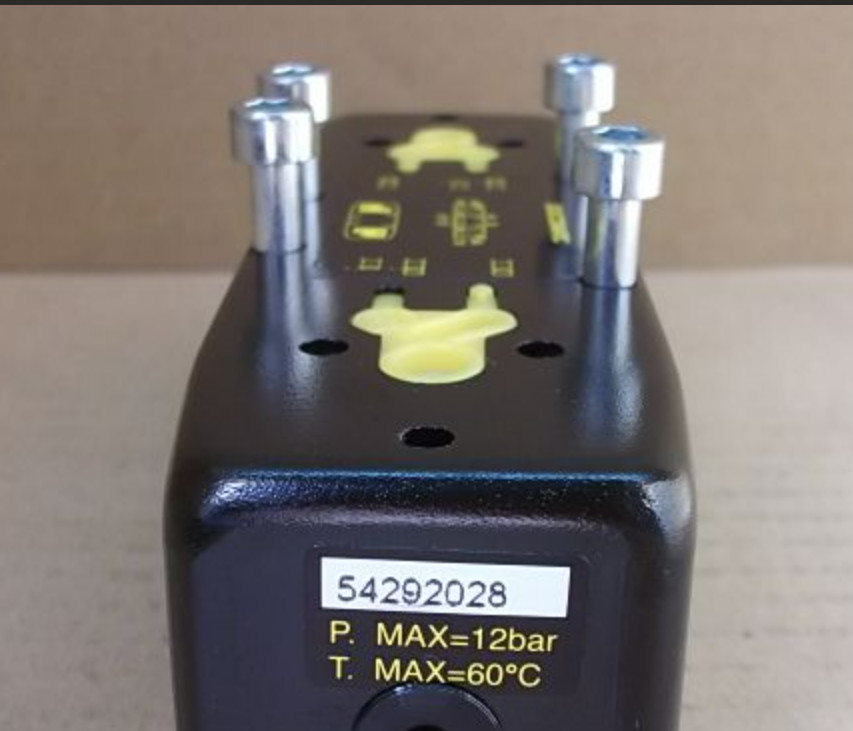 54292028 EMERSON ASCO Spool Valve Series 542 ISO 2 Iron Solenoid Air ...