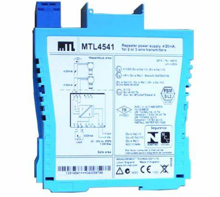 MTL4541 MTL Instruments Repeater Power Supply 4/20mA HART 2 Or 3 Wire ...