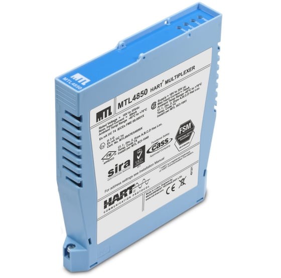 MTL4850 MTL Instruments HART Multiplexer HART rev 5 – 7 One Channel