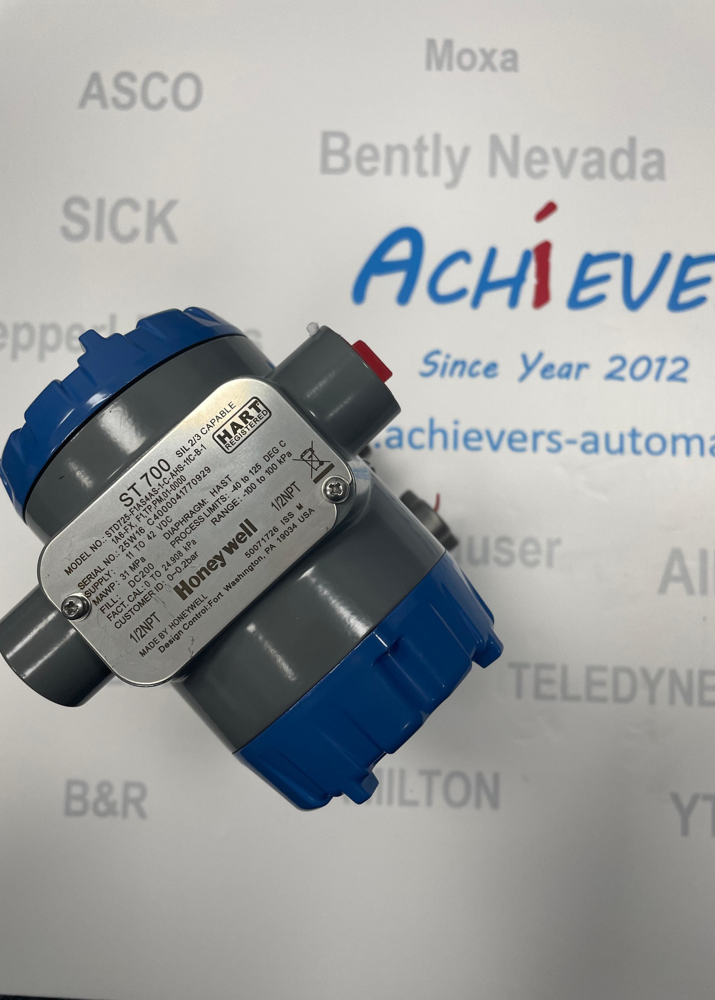 Honeywell STD725-F1AS4AS-1-C-AHS-11C-8-11A6FX Differential Pressure ...