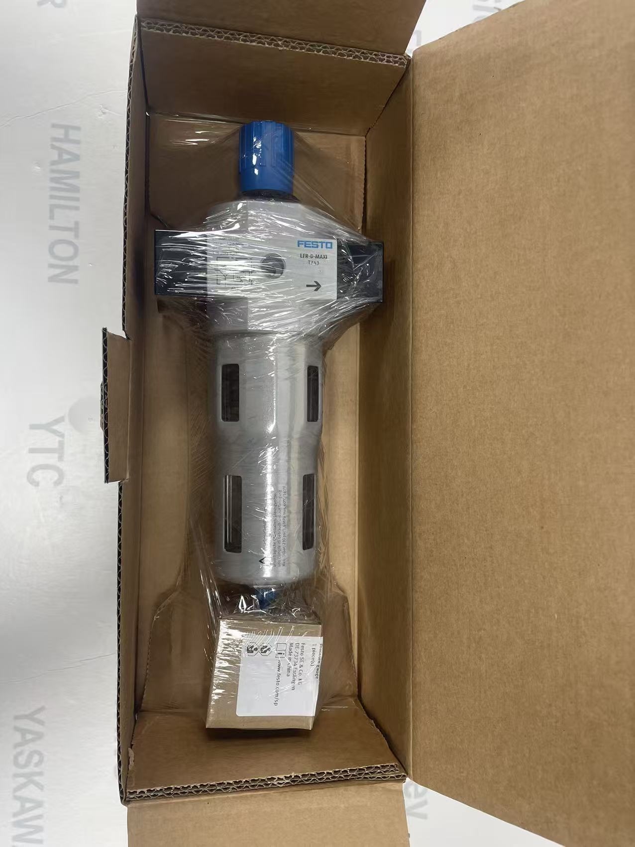 Festo LFR-D-MAXI Filter Regulator for Pneumatic Systems
