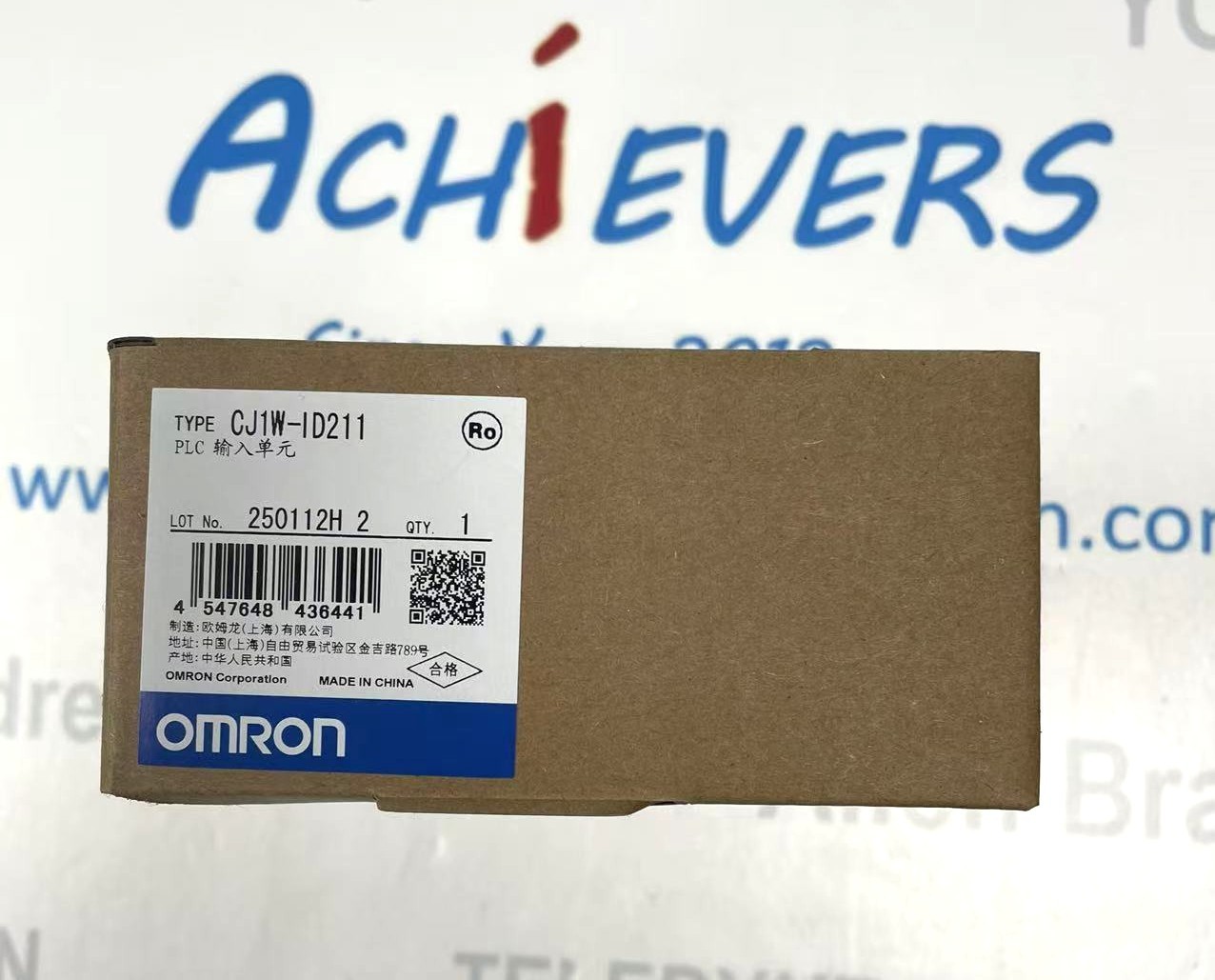 Omron CJ1W-ID211 16-Point Digital Input Module for PLCs