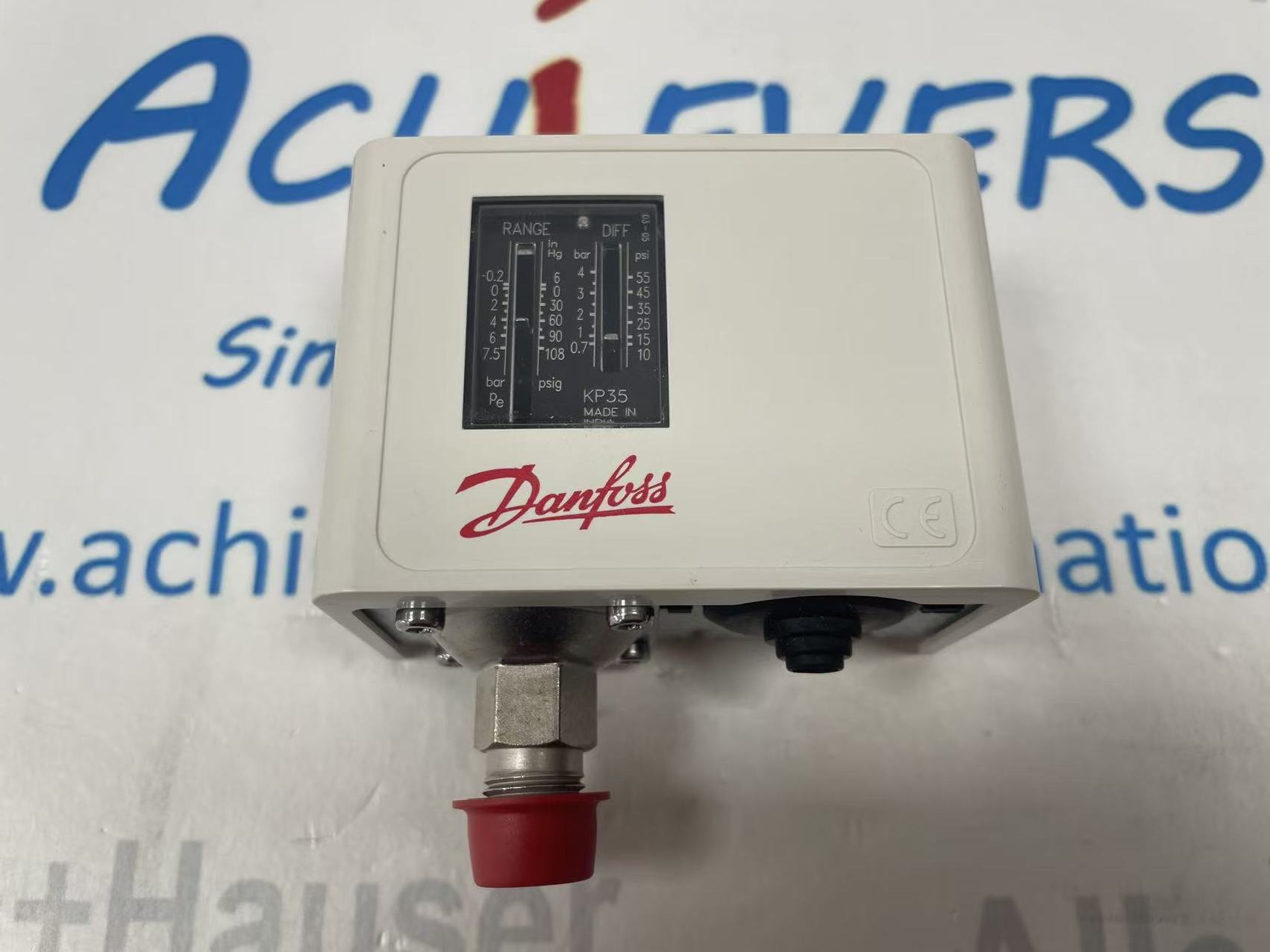 Danfoss KP35 Industrial Pressure Switch for Air/Gas Control