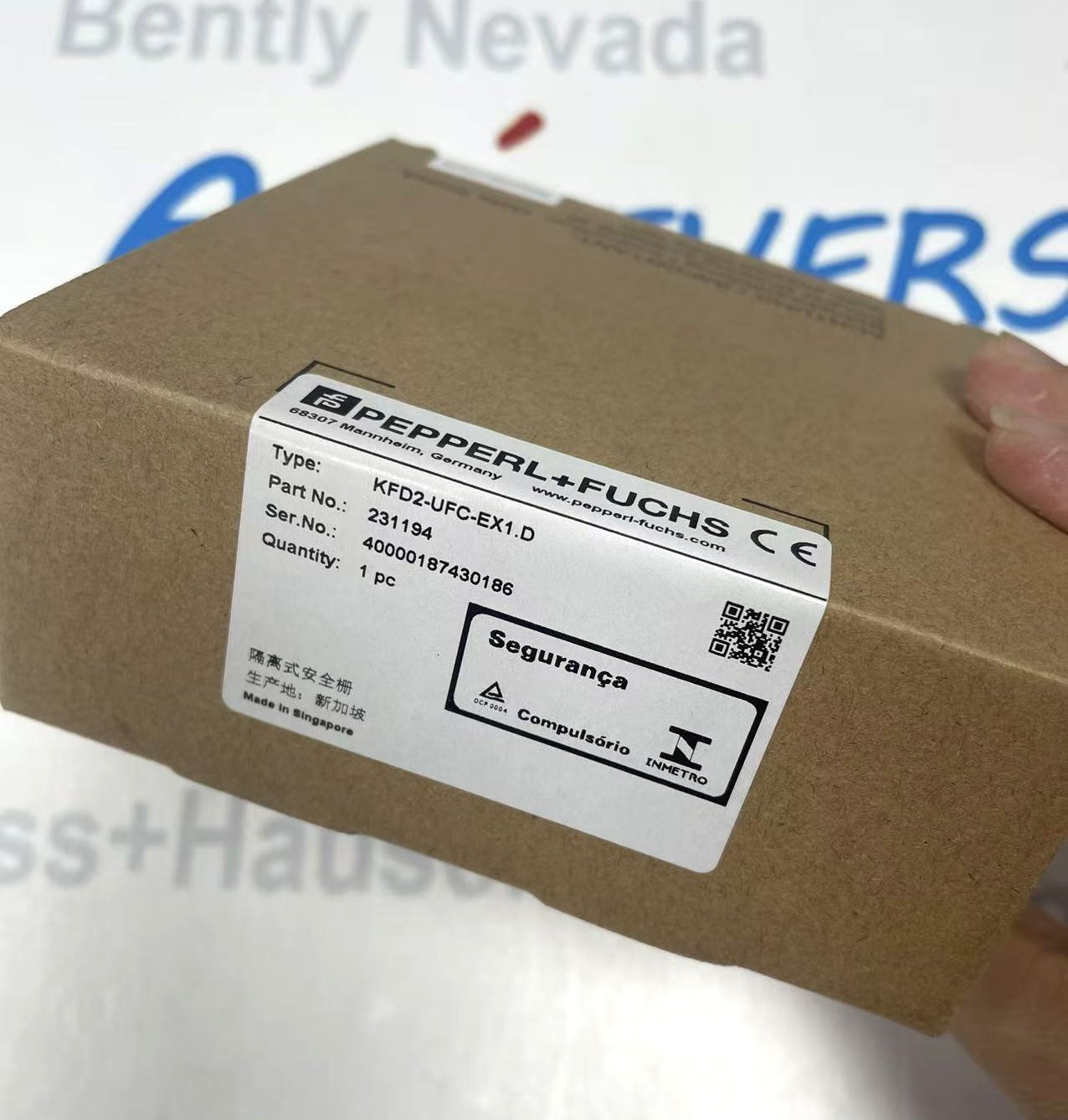 Pepperl Fuchs KFD2-UFC-EX1.D Frequency Converter Isolation Barrier